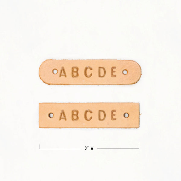 3" Leather Tabs - Klum House